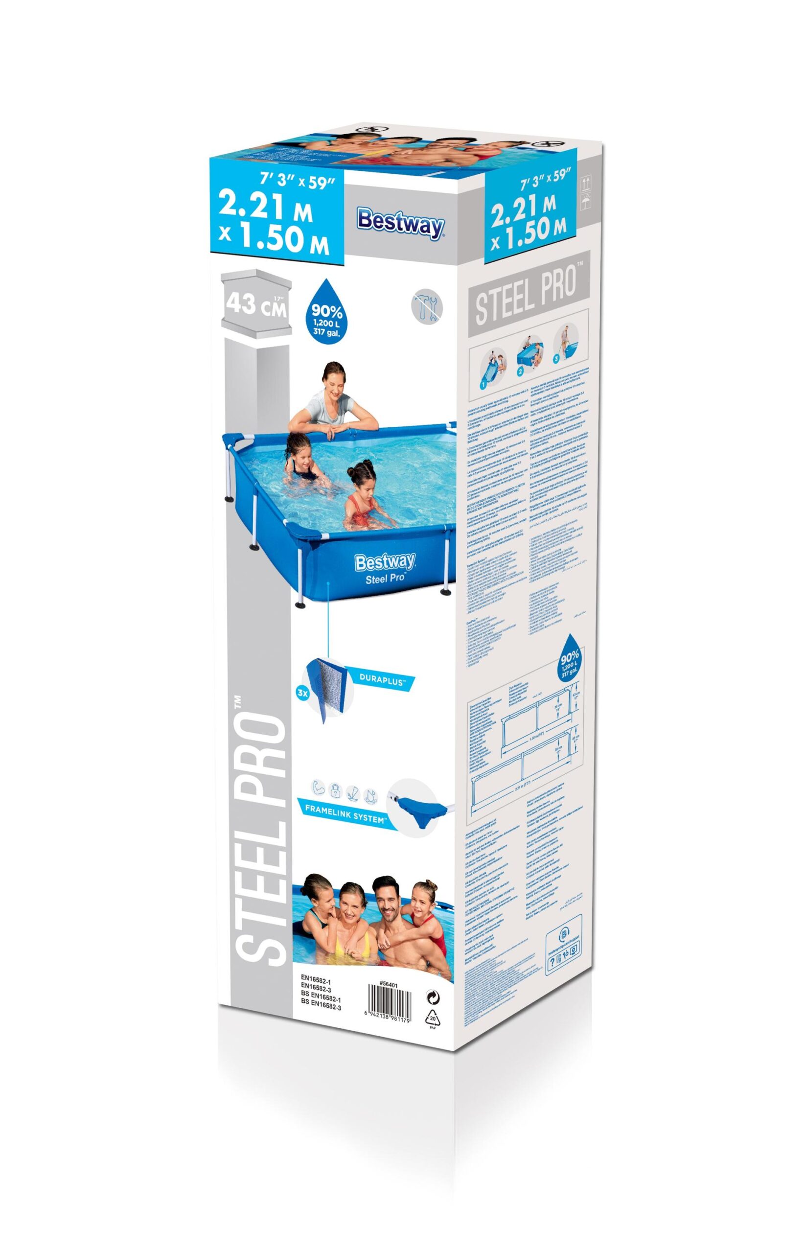 56401 Bestway Steel Pro® Pool - Bestway Hyderabad By Pacific Pools