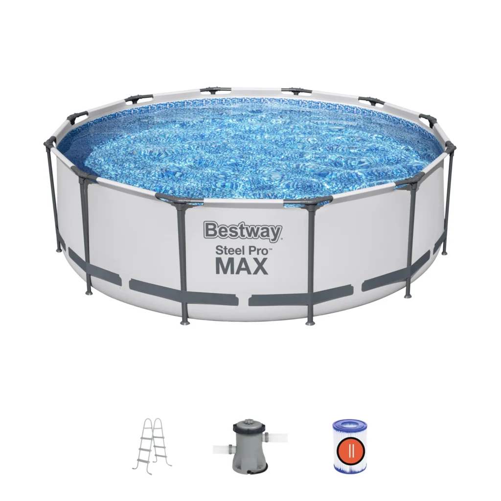 56420 Bestway Steel Pro® MAX Pool Set 12ft Diameter, 4ft Height ...